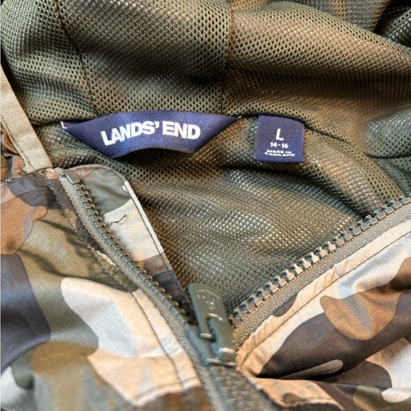 Lands' End | Jackets & Coats | Boys Water Resistant Camo Jacket | Poshmark